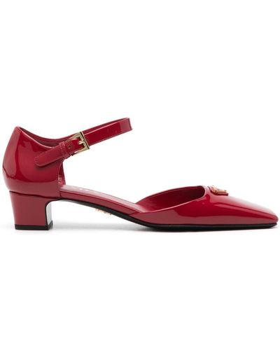 Red Prada Heels for Women | Lyst