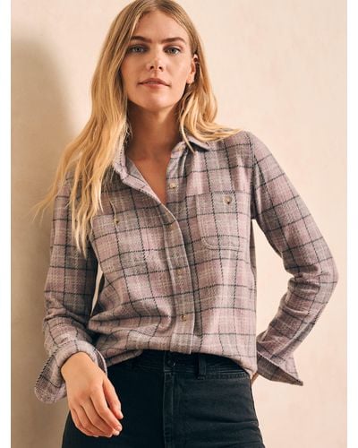 Pink Faherty Tops for Women | Lyst
