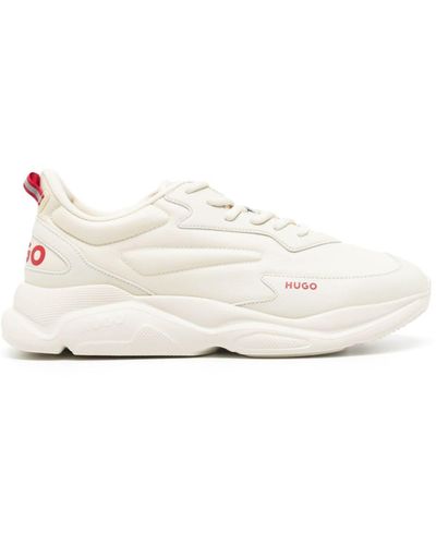 Natural HUGO Shoes for Men | Lyst