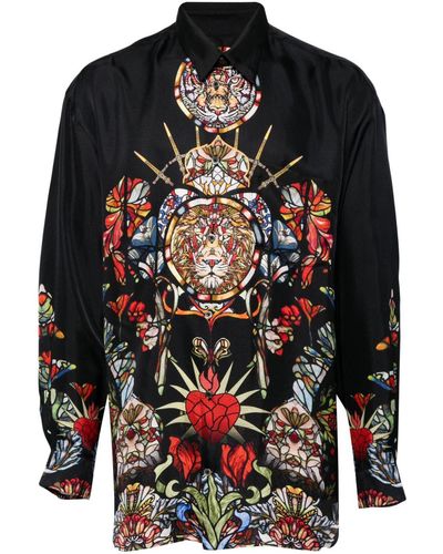 Black Camilla Shirts for Men | Lyst
