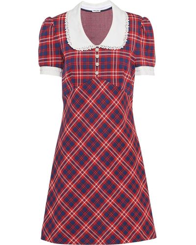 Red Miu Miu Dresses for Women | Lyst
