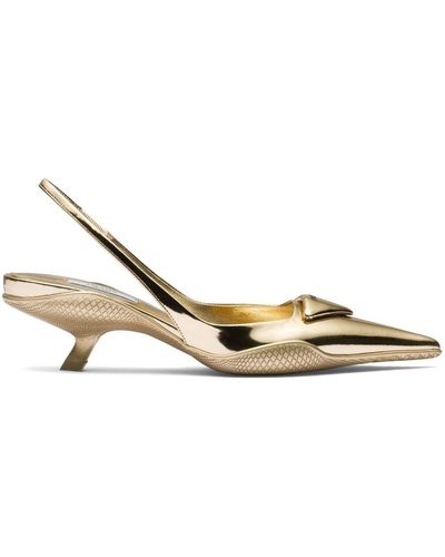 Prada Kitten Heels for Women | Lyst