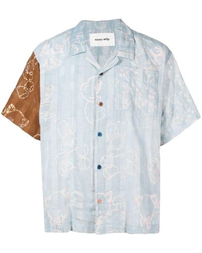 Blue STORY mfg. Shirts for Men | Lyst