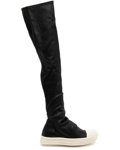 Black Rick Owens Shoes For Women Lyst