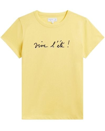 Yellow agnès b. Clothing for Women | Lyst
