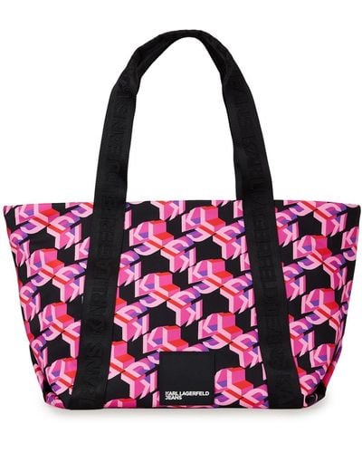 Red Karl Lagerfeld Tote bags for Women | Lyst