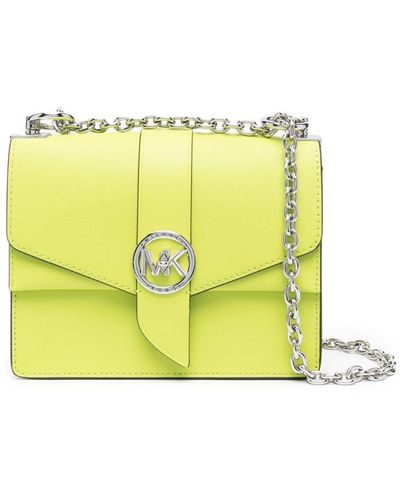 Yellow Michael Kors Shoulder bags for Women | Lyst