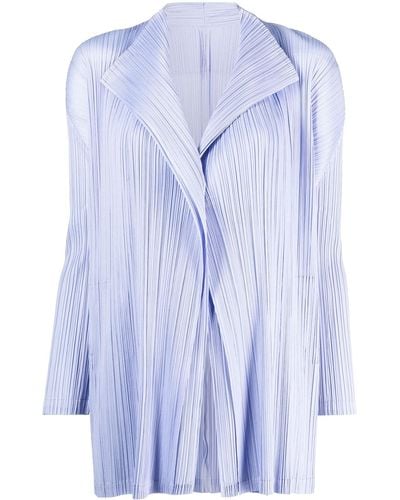 Blue Pleats Please Issey Miyake Jackets for Women | Lyst