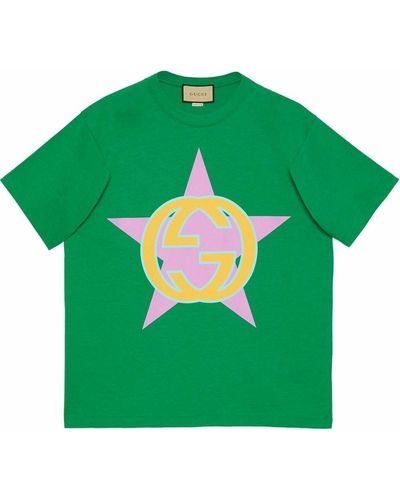 Green Gucci T-shirts for Men | Lyst