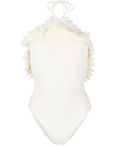 White Larevêche Beachwear And Swimwear Outfits For Women Lyst