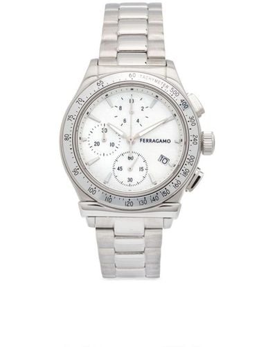 White Ferragamo Watches for Men | Lyst