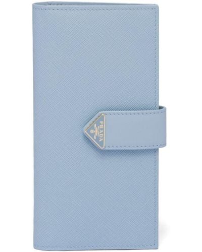 Blue Prada Wallets and cardholders for Women | Lyst