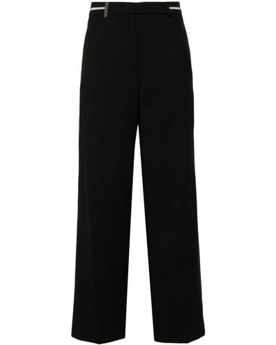 Black Peserico Pants for Women | Lyst