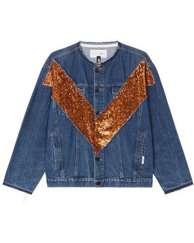 Blue AZ FACTORY Jackets for Women | Lyst