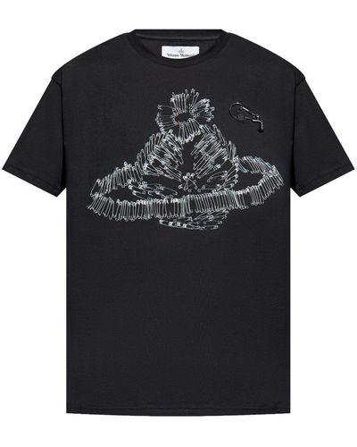 Black Vivienne Westwood T-shirts for Men | Lyst