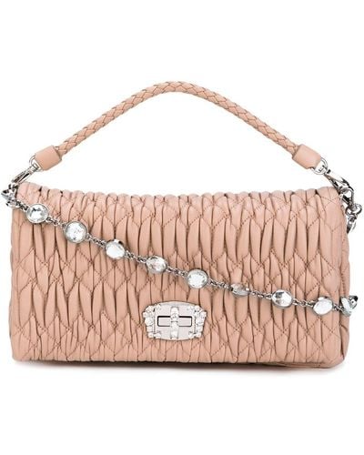 Pink Miu Miu Shoulder bags for Women | Lyst
