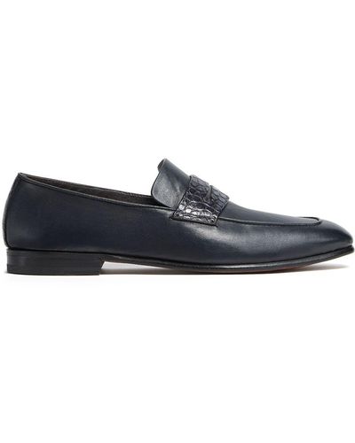 Blue Zegna Slip-on shoes for Men | Lyst