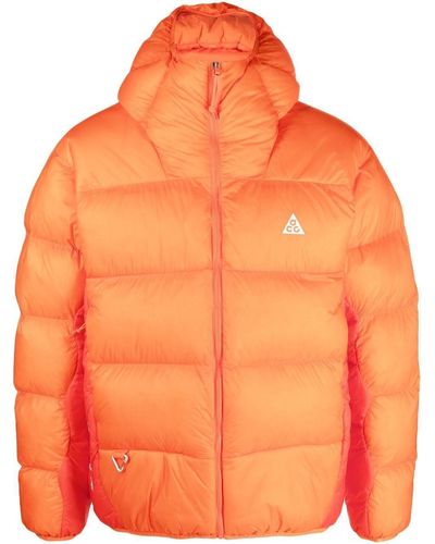Orange Nike Jackets for Men | Lyst