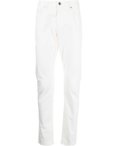 White Emporio Armani Jeans for Men | Lyst