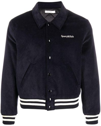 Blue Sporty & Rich Jackets for Women | Lyst