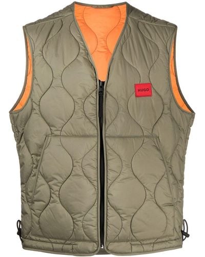 Green HUGO Jackets for Men | Lyst