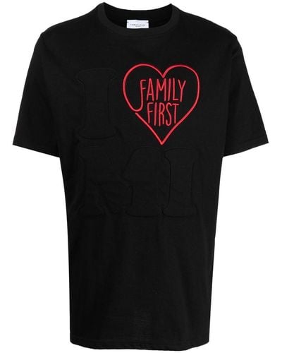 Black FAMILY FIRST T-shirts for Men | Lyst