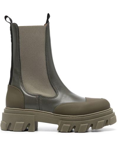 Green Ganni Boots for Women | Lyst