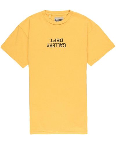Yellow GALLERY DEPT. T-shirts for Men | Lyst