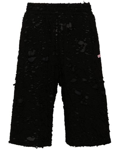 Black DIESEL Shorts for Men | Lyst