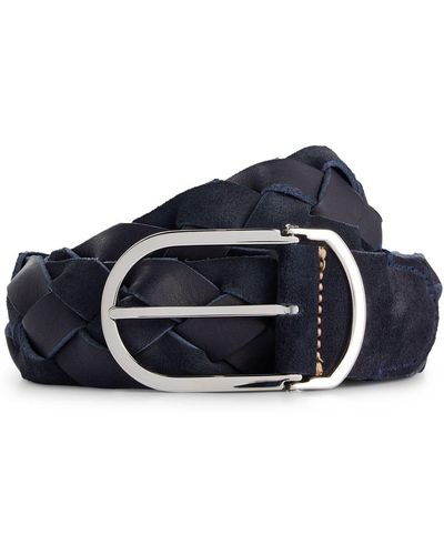 Blue BOSS Belts for Men | Lyst