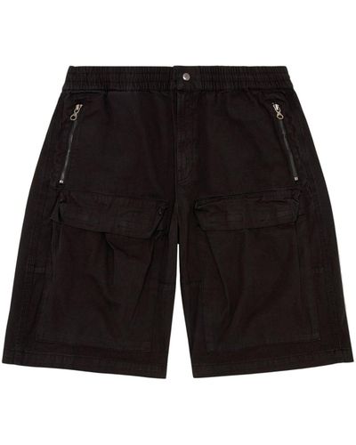 Black DIESEL Shorts for Men | Lyst