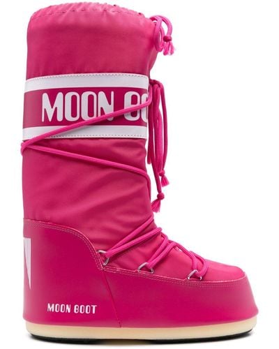 Pink Boots for Women | Lyst