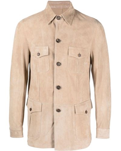 Men's Eleventy Leather jackets from $1,228 | Lyst