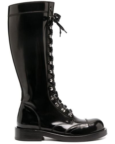 Knee High Combat Boots for Women - Up to 60% off | Lyst