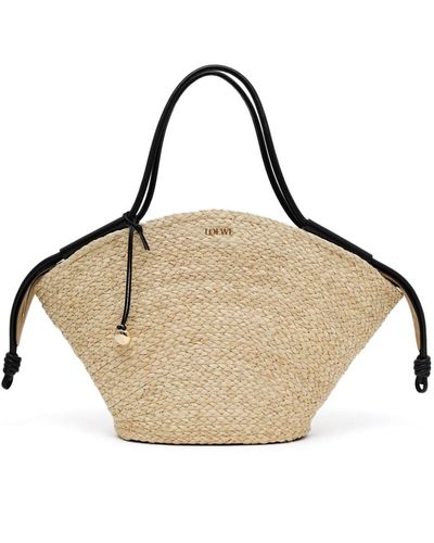 Natural Loewe Beach bag tote and straw bags for Women | Lyst