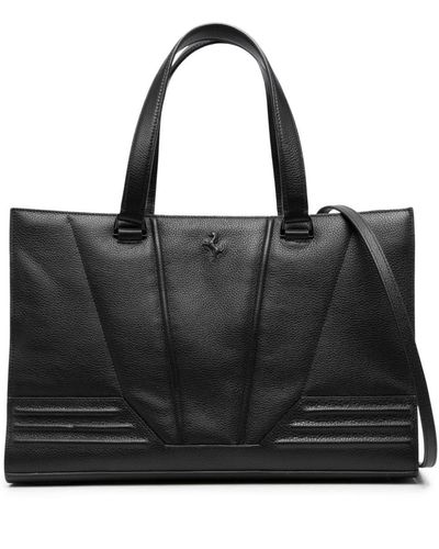 Black Ferrari Tote bags for Women | Lyst