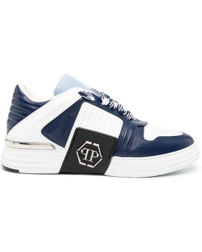 Blue Philipp Plein Sneakers for Men | Lyst