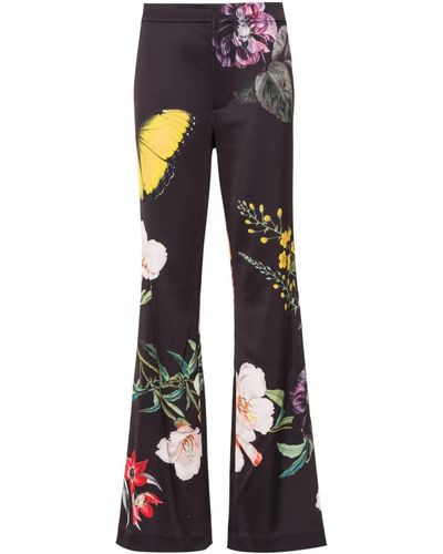 Blue Alice + Olivia Pants for Women | Lyst