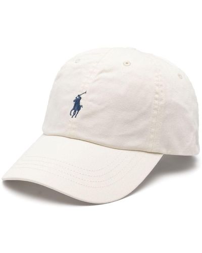 White Polo Ralph Lauren Hats for Men | Lyst