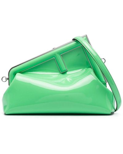 Green Fendi Shoulder bags for Women | Lyst
