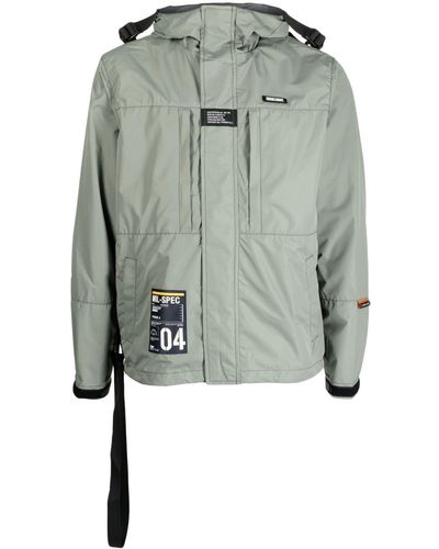Green Izzue Jackets For Men Lyst