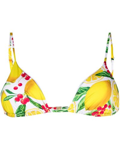 Yellow Mc2 Saint Barth Beachwear and swimwear outfits for Women | Lyst