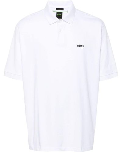 White BOSS T-shirts for Men | Lyst
