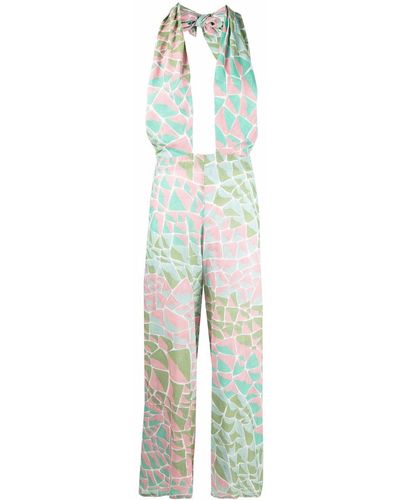 Blue Emilio Pucci Jumpsuits and rompers for Women | Lyst