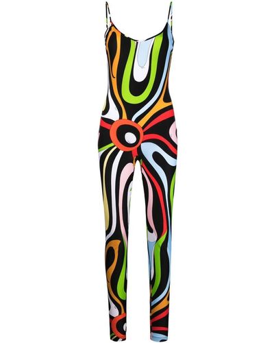 White Emilio Pucci Jumpsuits and rompers for Women | Lyst