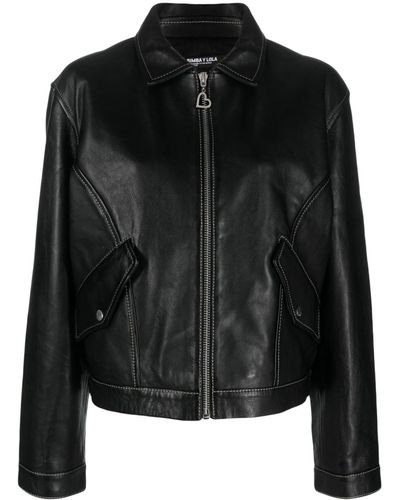Black Bimba Y Lola Jackets for Women | Lyst