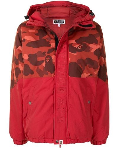 Red A Bathing Ape Clothing for Women | Lyst