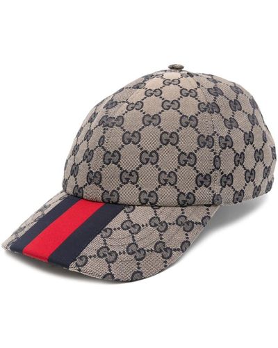Gray Gucci Hats for Men | Lyst