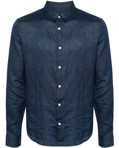 Blue Sandro Shirts for Men | Lyst