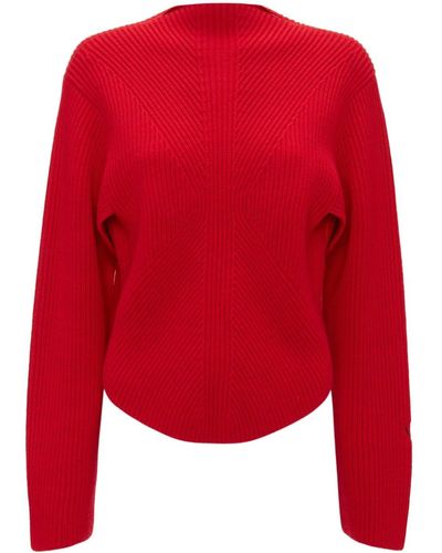 Red Victoria Beckham Knitwear for Women | Lyst